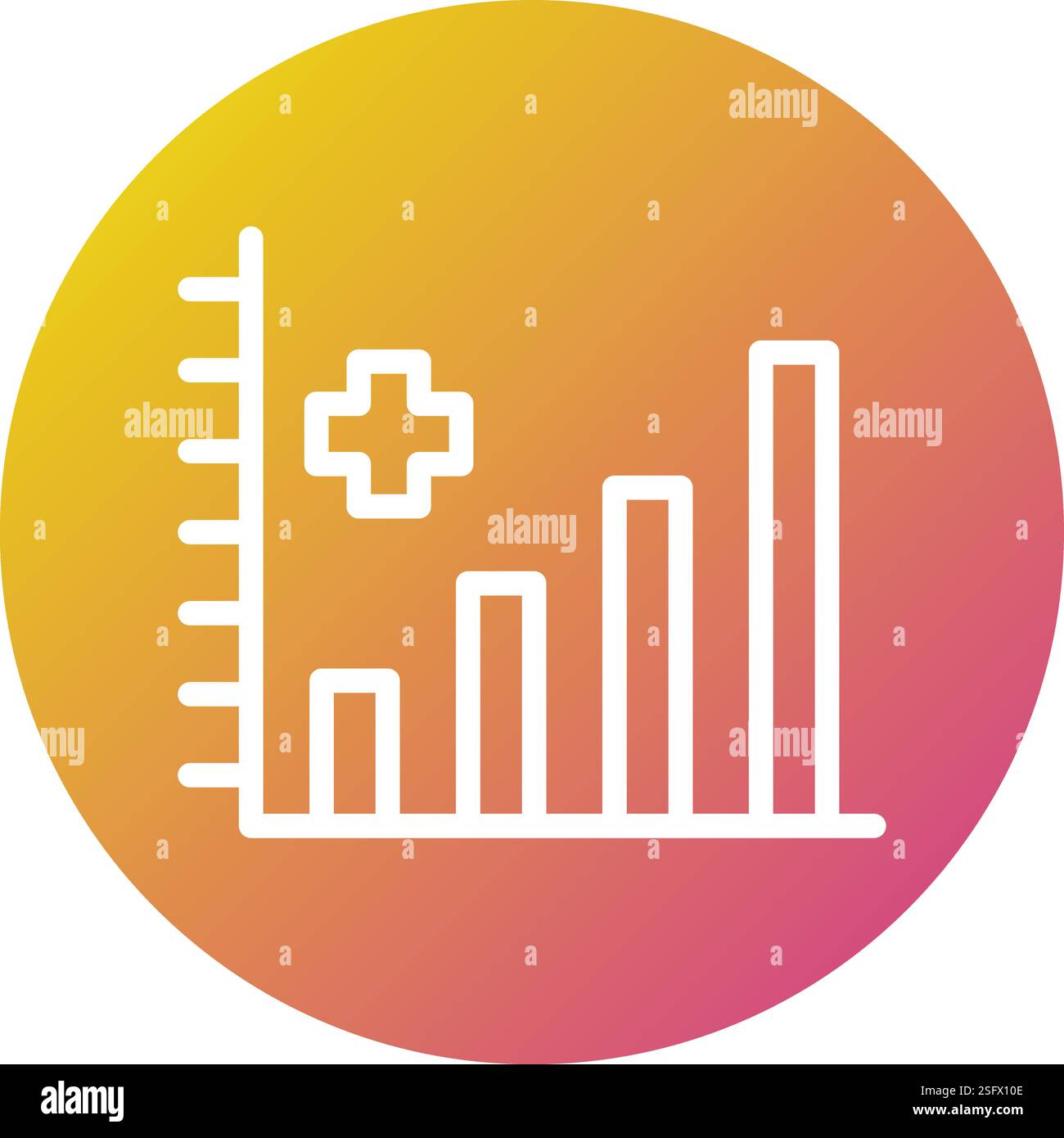 Chart Vector Icon Design Illustration Stock Vector Image & Art - Alamy