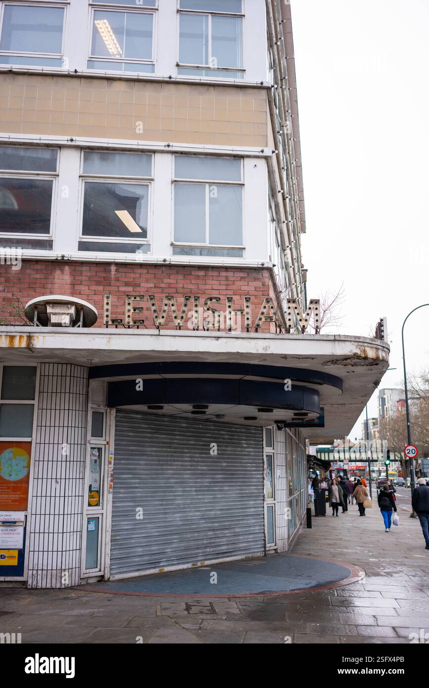 Lewisham Library, located at 199-201 Lewisham High Street, London, SE13 ...