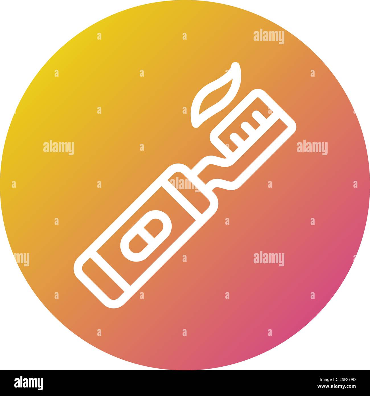 Electric Toothbrush Vector Icon Design Illustration Stock Vector Image ...