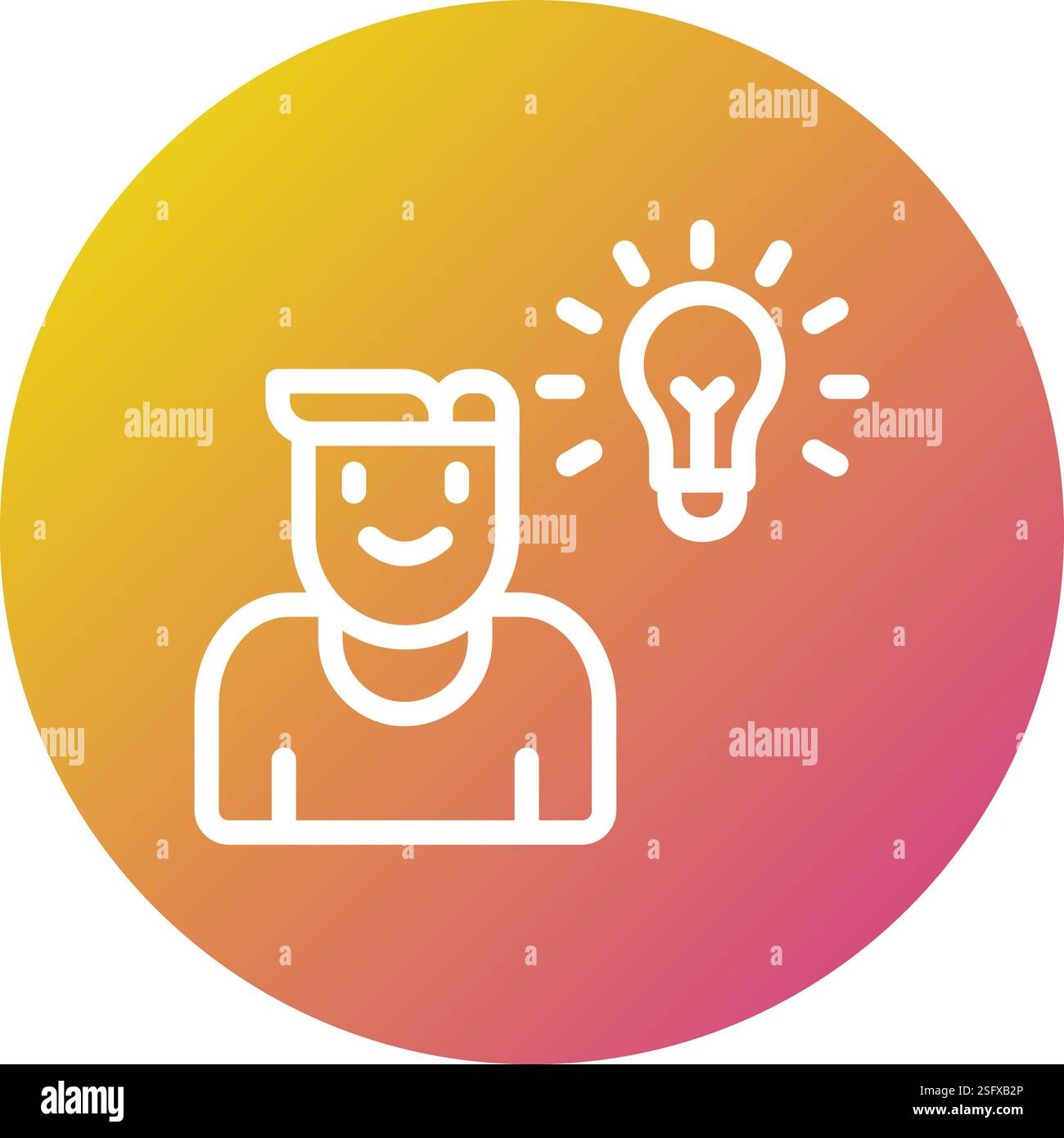 Thinking Vector Icon Design Illustration Stock Vector Image & Art - Alamy