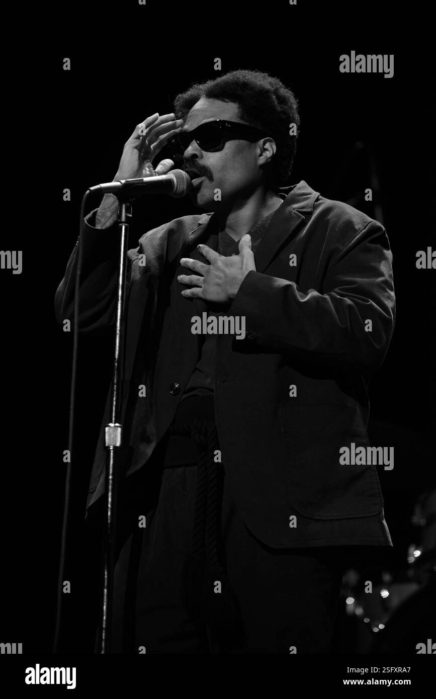 Miramar, USA. 08th Feb, 2025. MIRAMAR, FLORIDA - FEBRUARY 08: Singer ...