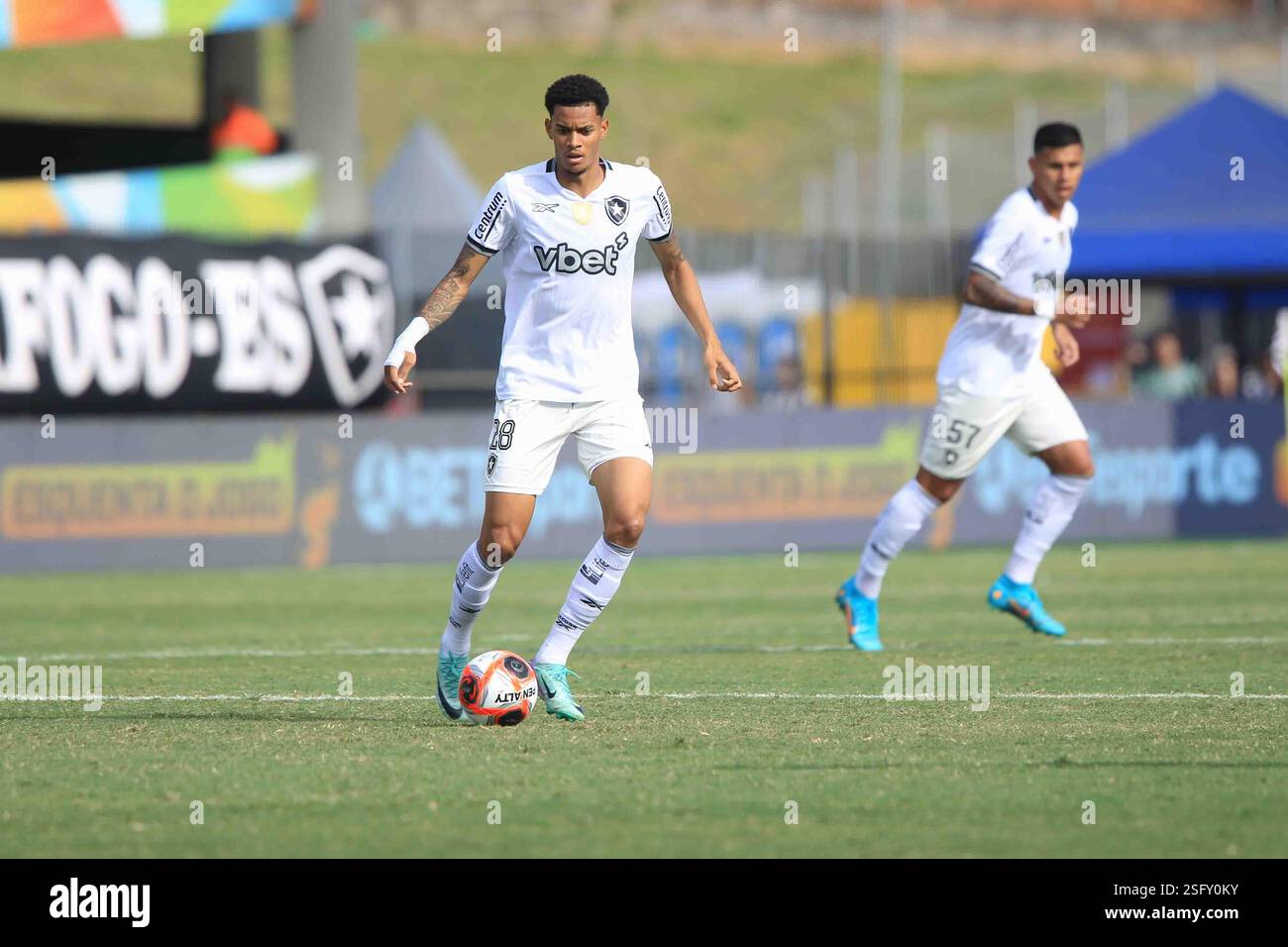 Cariacica, Brazil. 09th Feb, 2025. Botafogo x Madureira play in a match ...