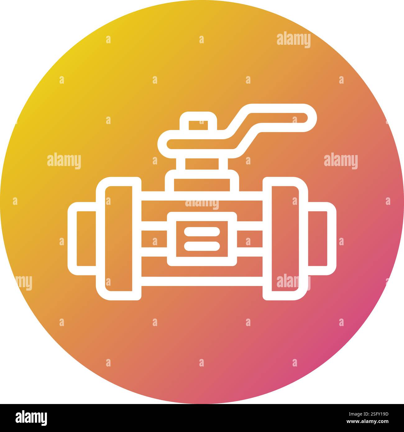 Valve Vector Icon Design Illustration Stock Vector Image & Art - Alamy