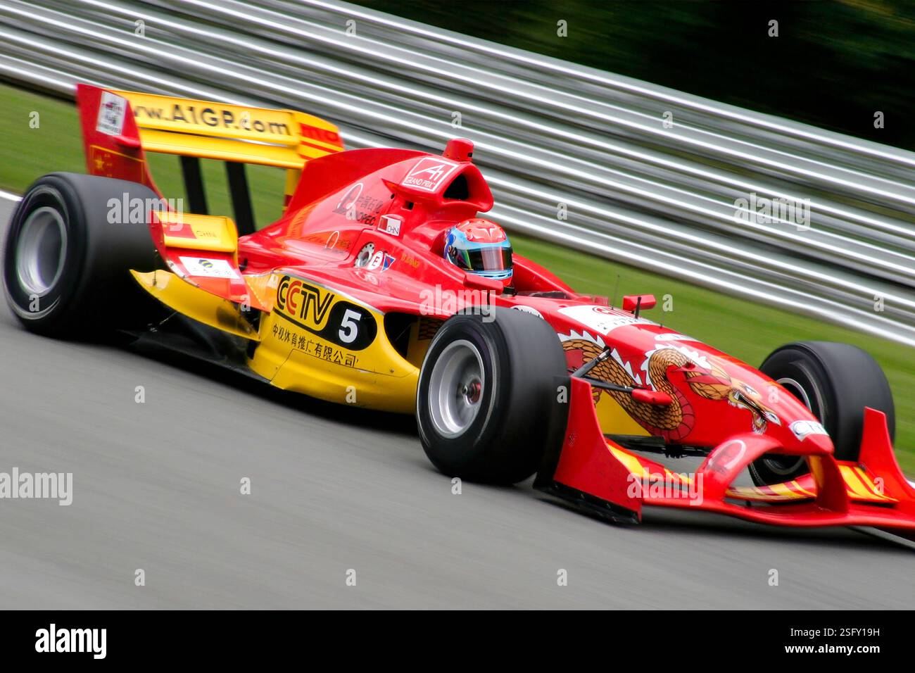 Team China A1GP racing team, Brands Hatch circuit, UK Stock Photo - Alamy