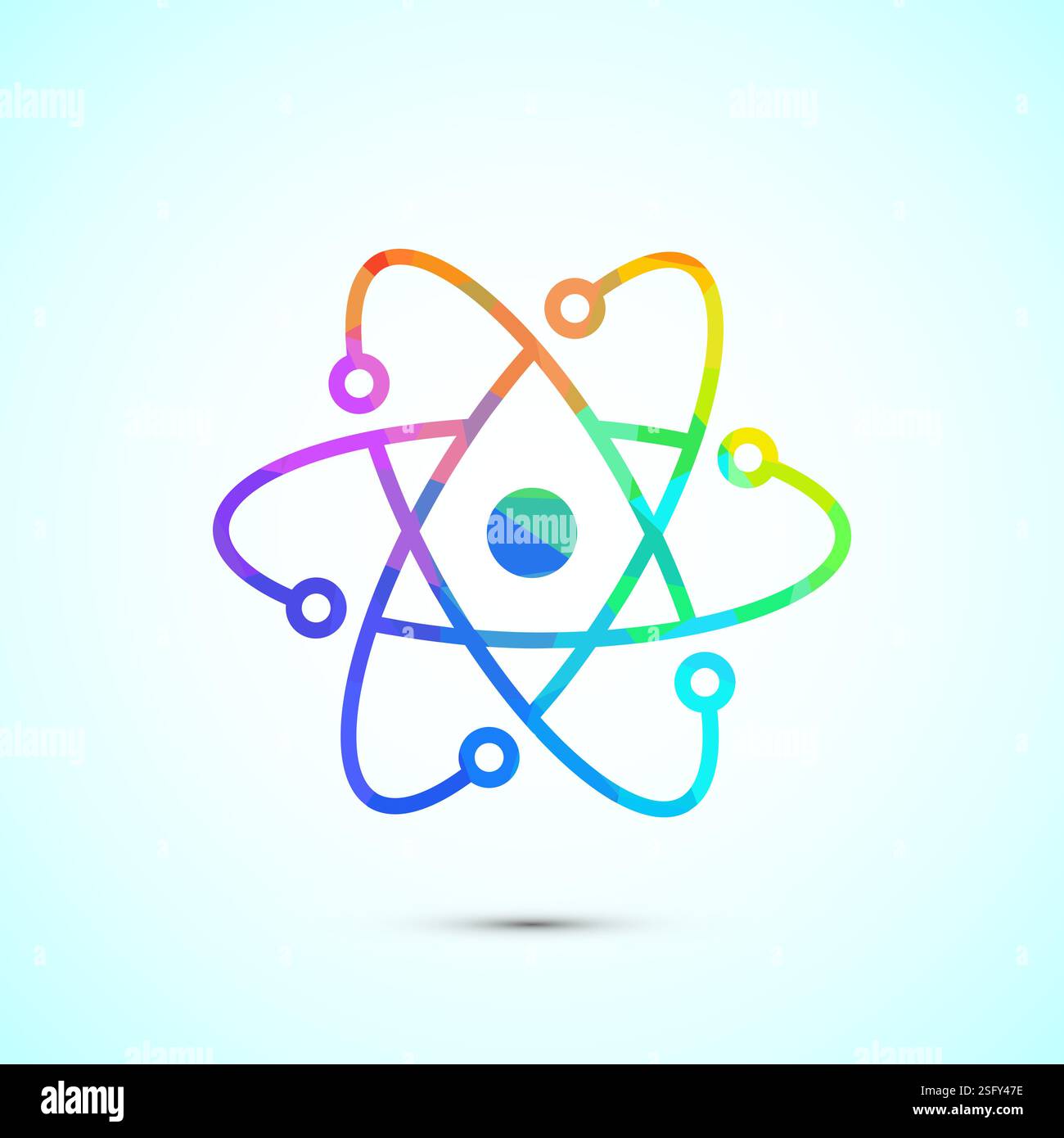 Data science icon design illustration. Big data, digital tech icon, low ...