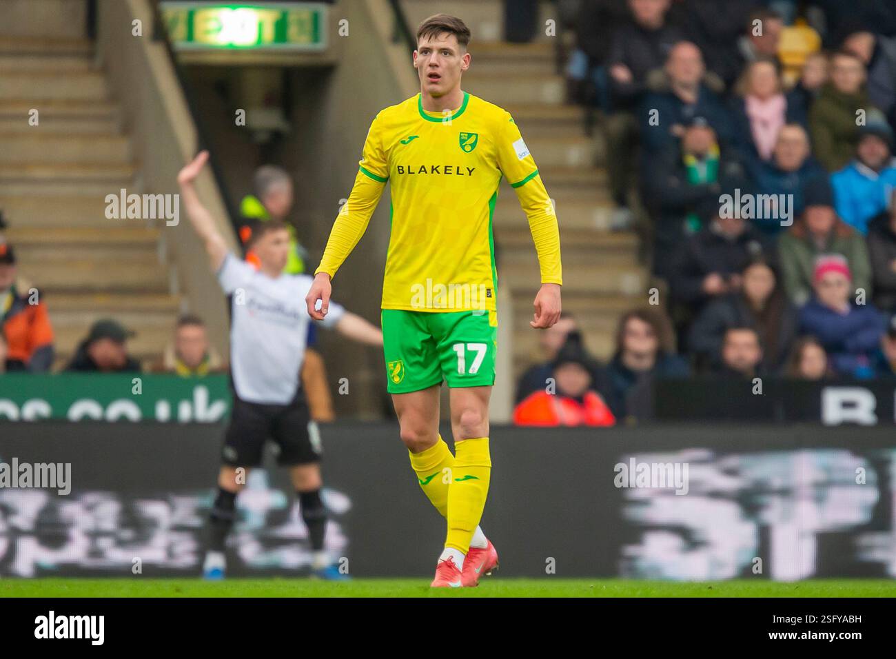 Ante Crnac of Norwich City during the Sky Bet Championship match ...