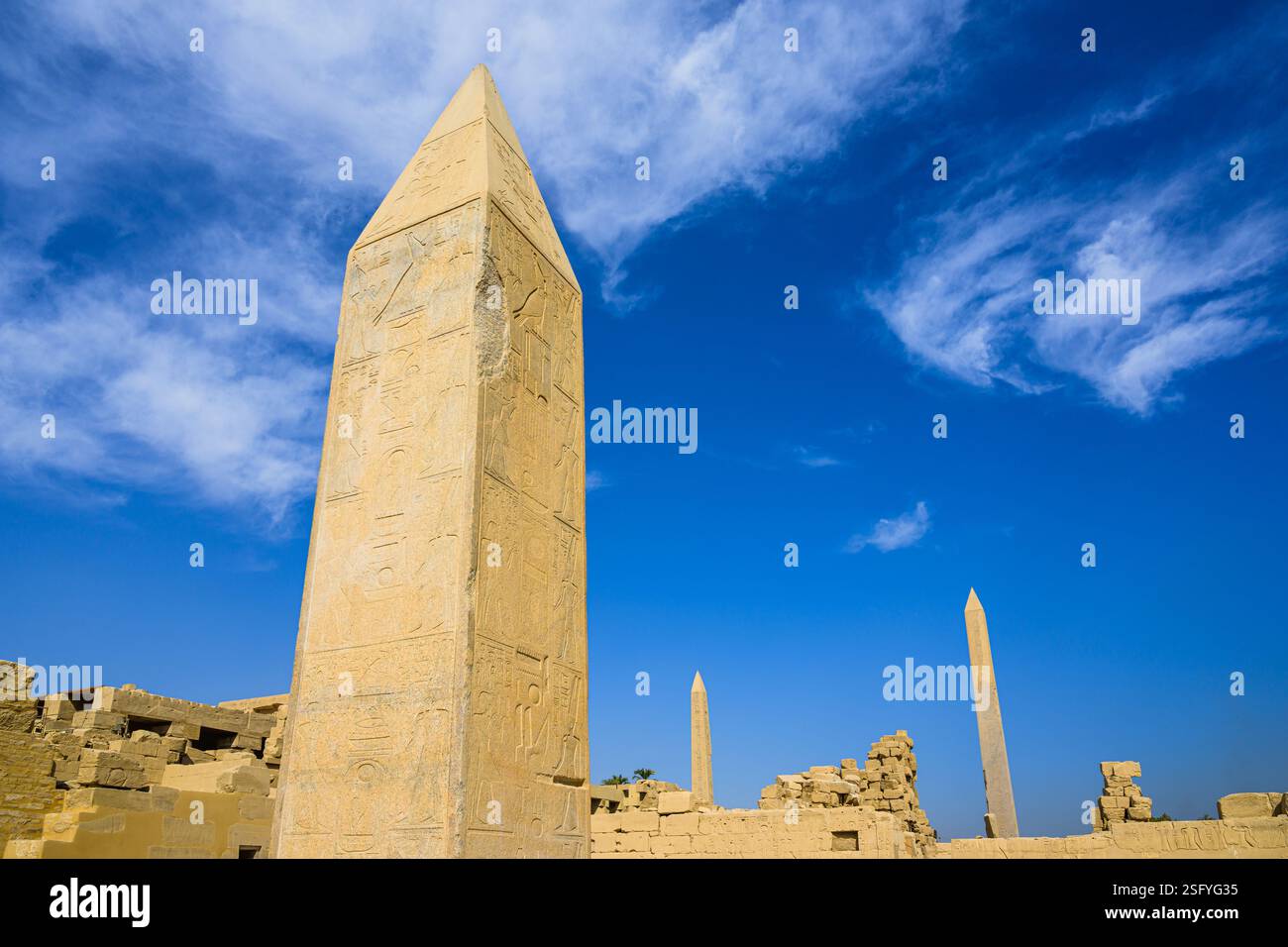 Karnak Temple Complex, Luxor, Egypt Stock Photo - Alamy