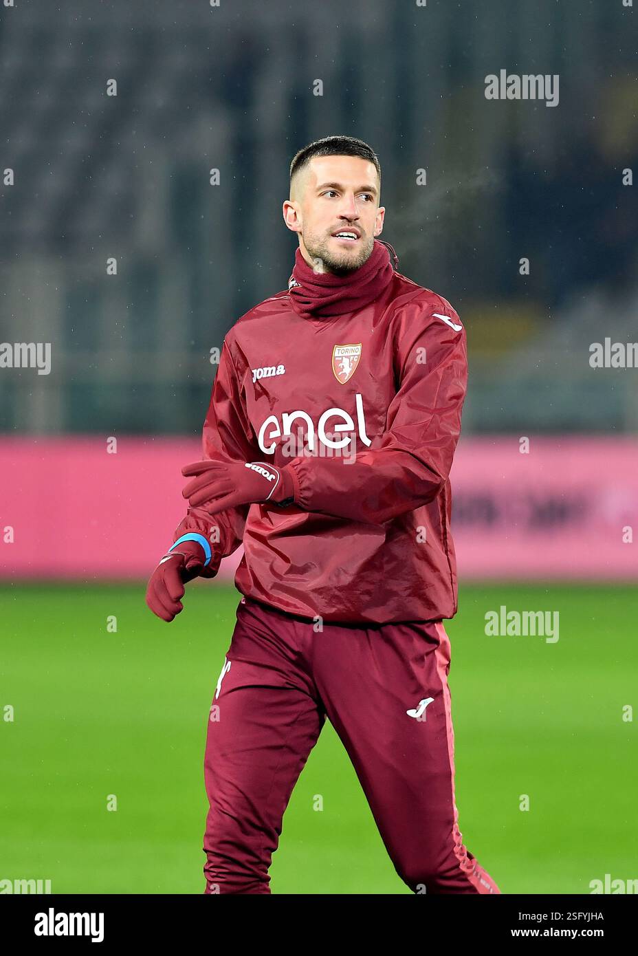 Turin, Italy. 08th Feb, 2025. Cristiano Biraghi of Torino FC during ...