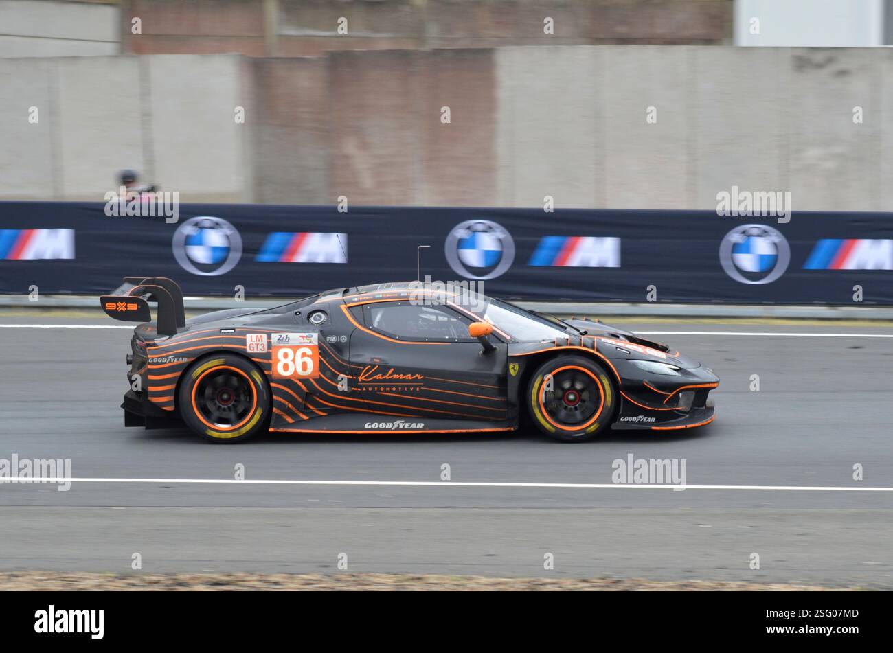 GR Racing entered Ferrari 296 GT3 of Riccardo Pera, Daniel Serra ...