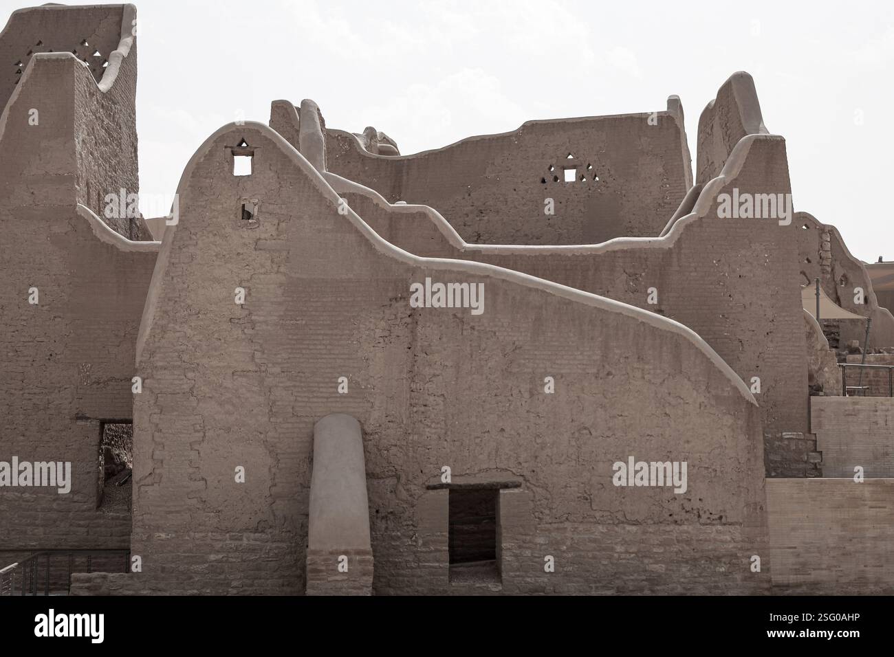 Riyadh Saudi Arabia Mar 11 2023: Al Diriyah old capital . Diriyah ruins ...