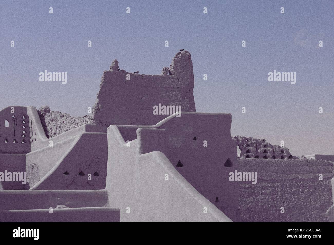 Riyadh Saudi Arabia Mar 11 2023: Al Diriyah old capital . Diriyah ruins ...