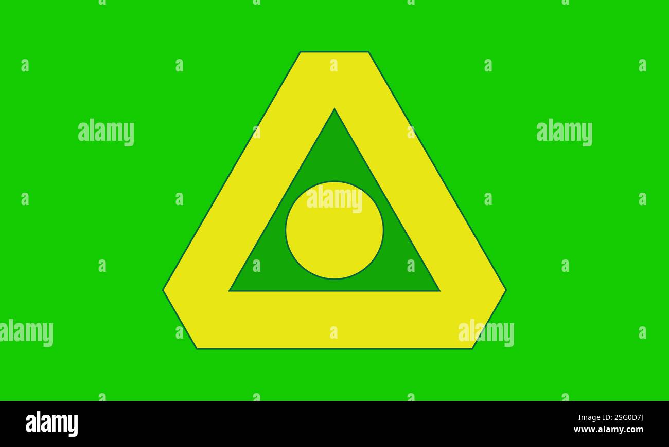 Official flag of Delta. City of Canada. Illustration Stock Vector Image ...