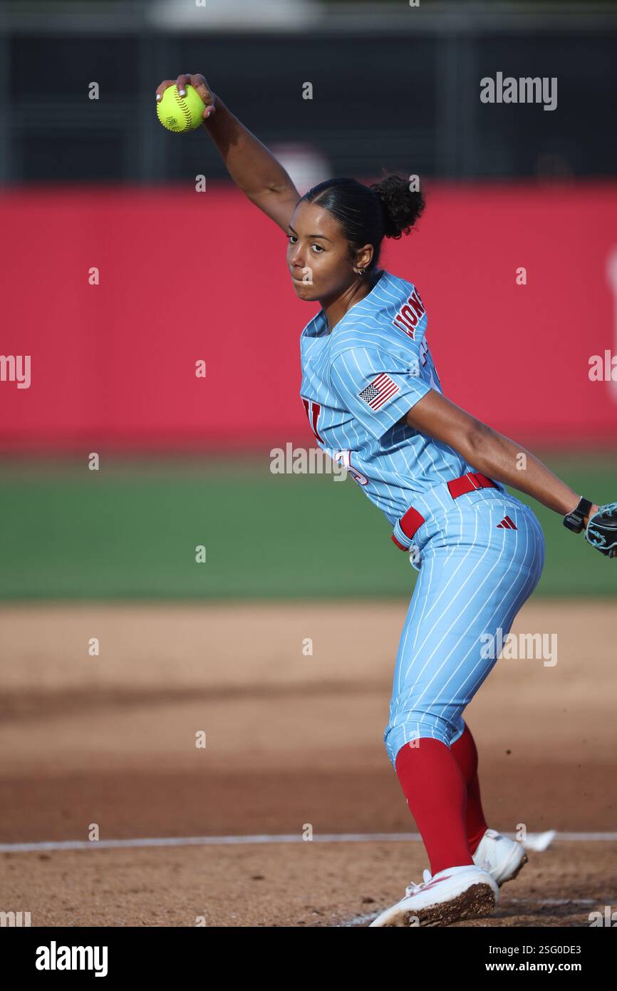 Los Angeles, USA. 08th Feb, 2025. February 8, 2025: LMU Pitcher Jessica ...