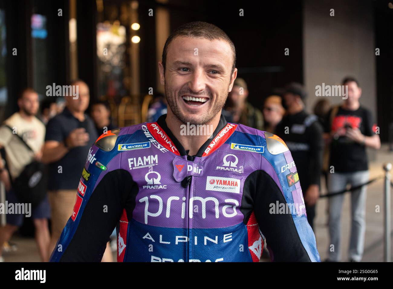 Bangkok, Thailand. 09th Feb, 2025. Australian rider Jack Miller of ...