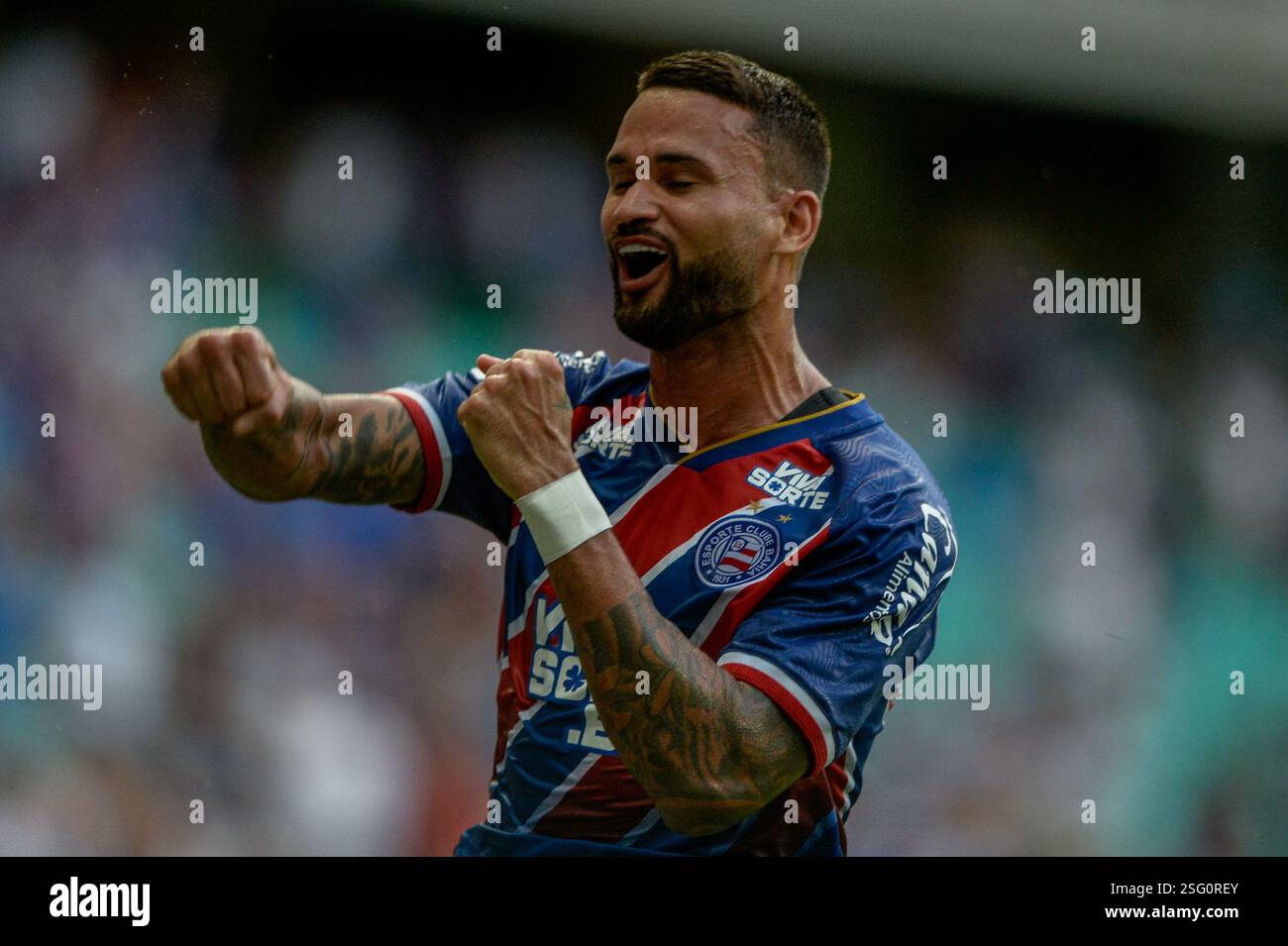BA - SALVADOR - 02/09/2025 - BAIANO 2025, BAHIA x COLO-COLO - Willian Jose, Bahia player ...
