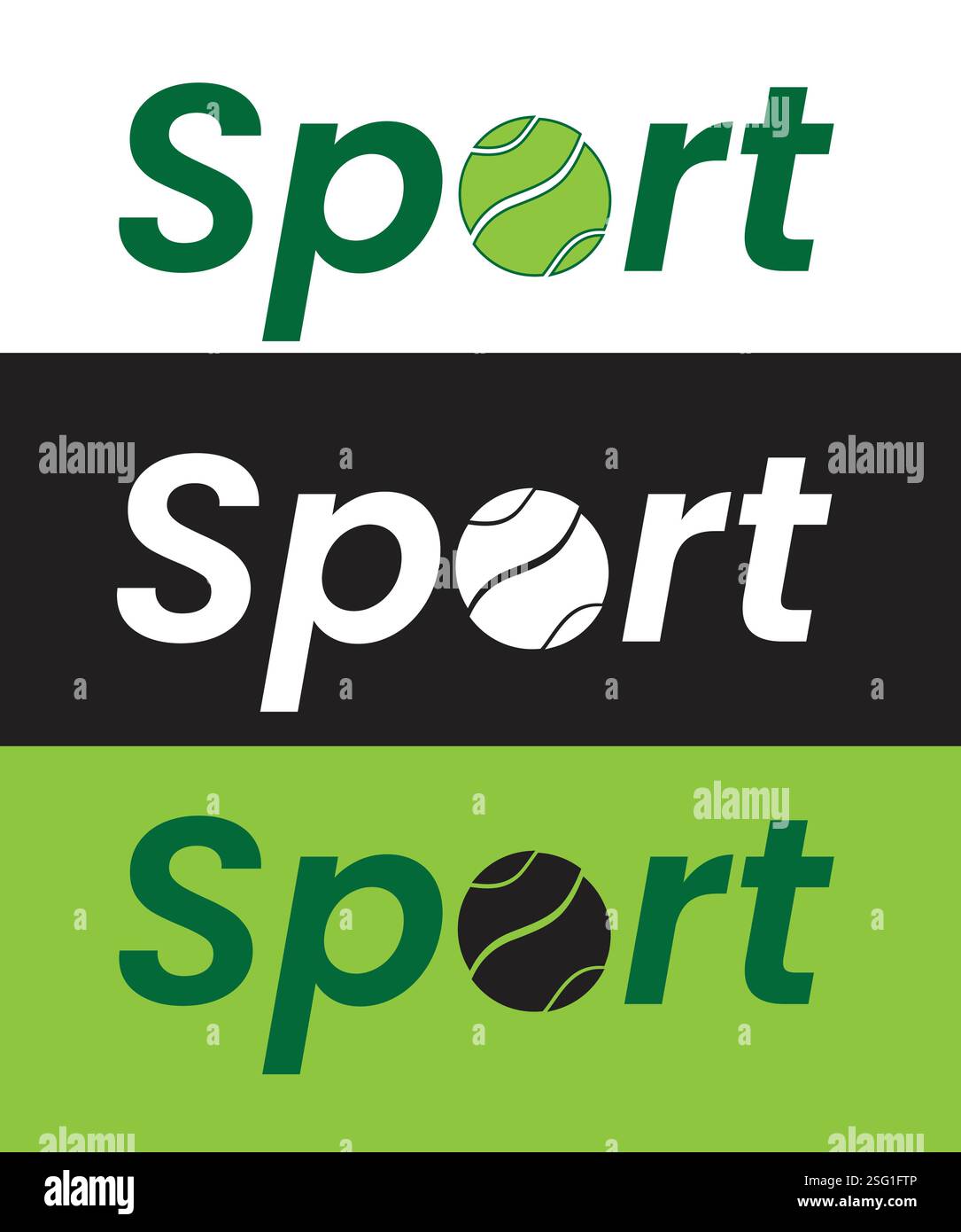 Sport Ball Logo design, Set of tennis Ball Logo design Stock Vector ...