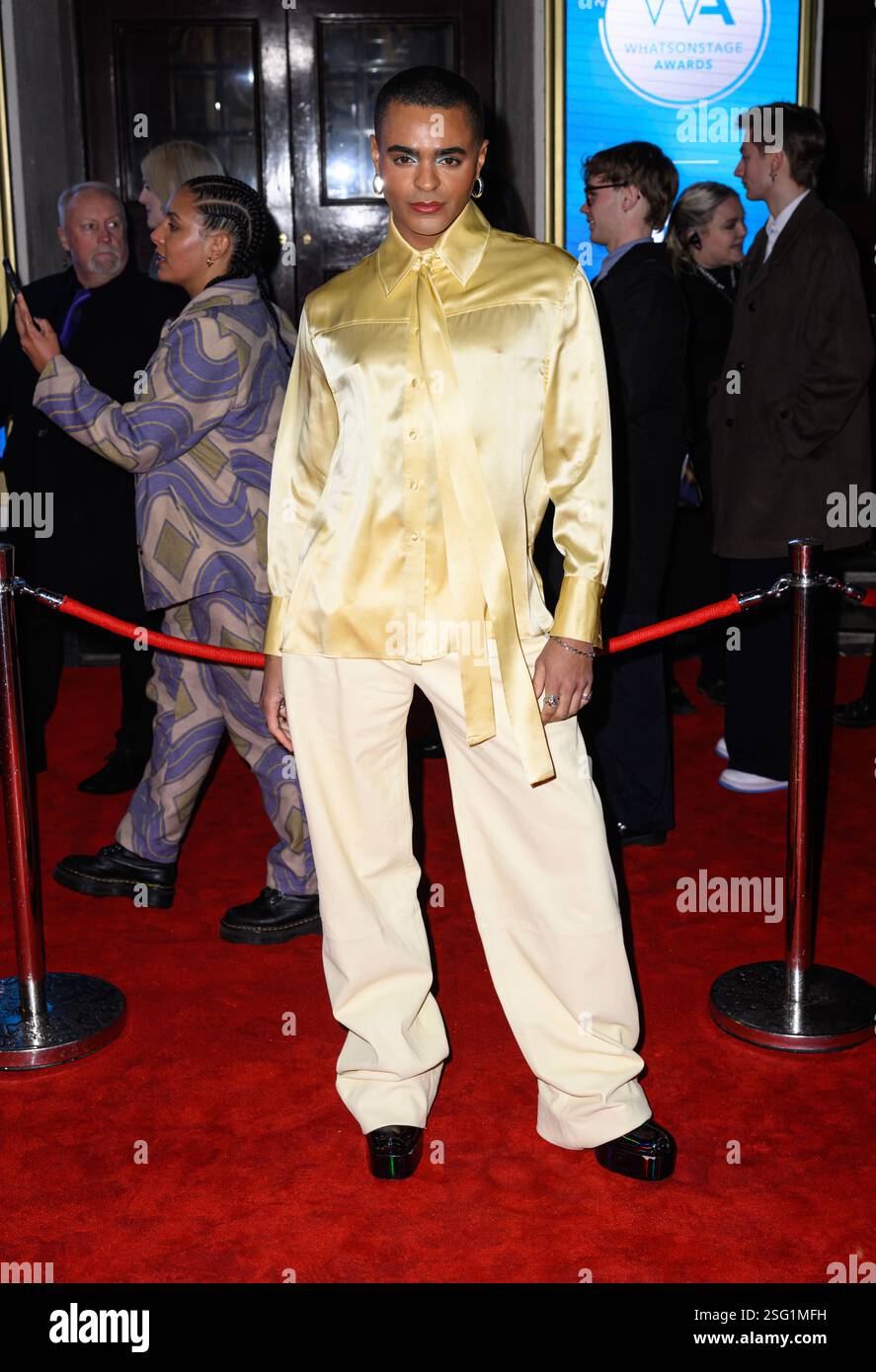 London, UK. February 9th, 2025. Layton Williams arriving at the 25th ...