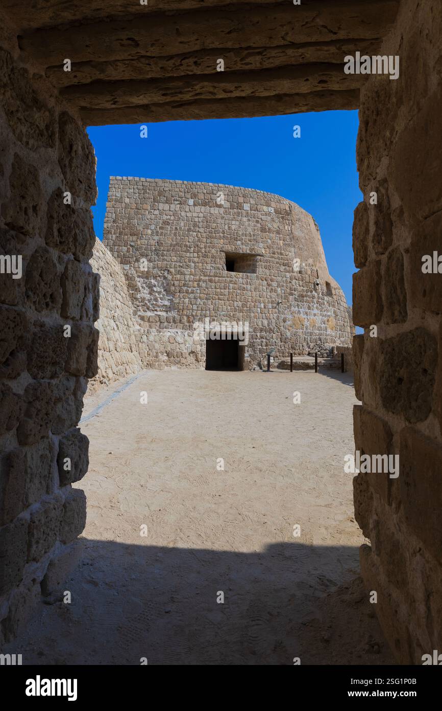 Qal'at al-Bahrain also known as Bahrain Fort or Portuguese Fort, a ...