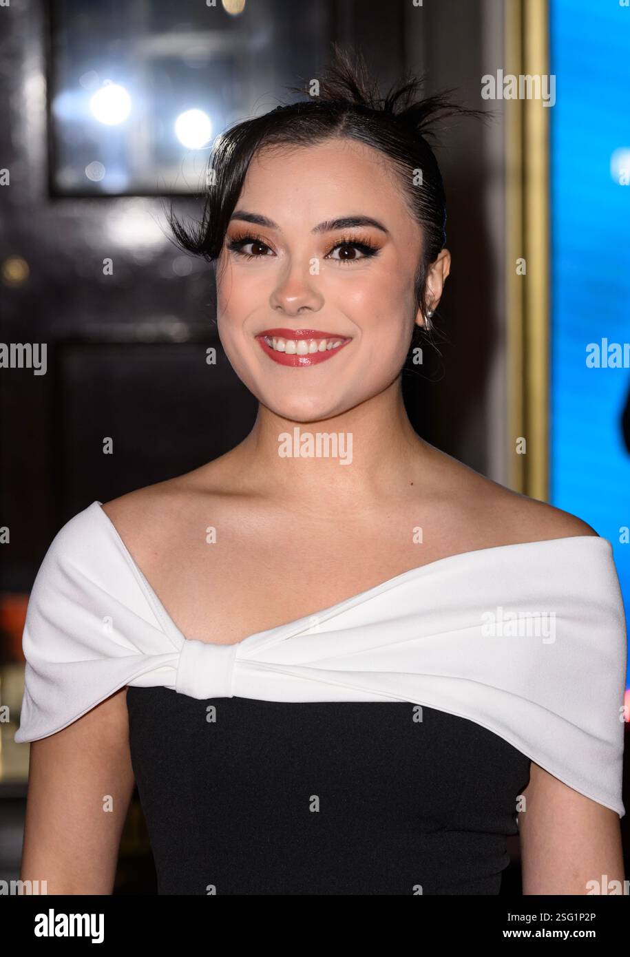 London, UK. February 9th, 2025. Mia Kobayashi arriving at the 25th ...