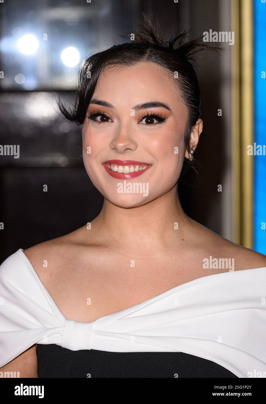 London, UK. February 9th, 2025. Mia Kobayashi arriving at the 25th ...