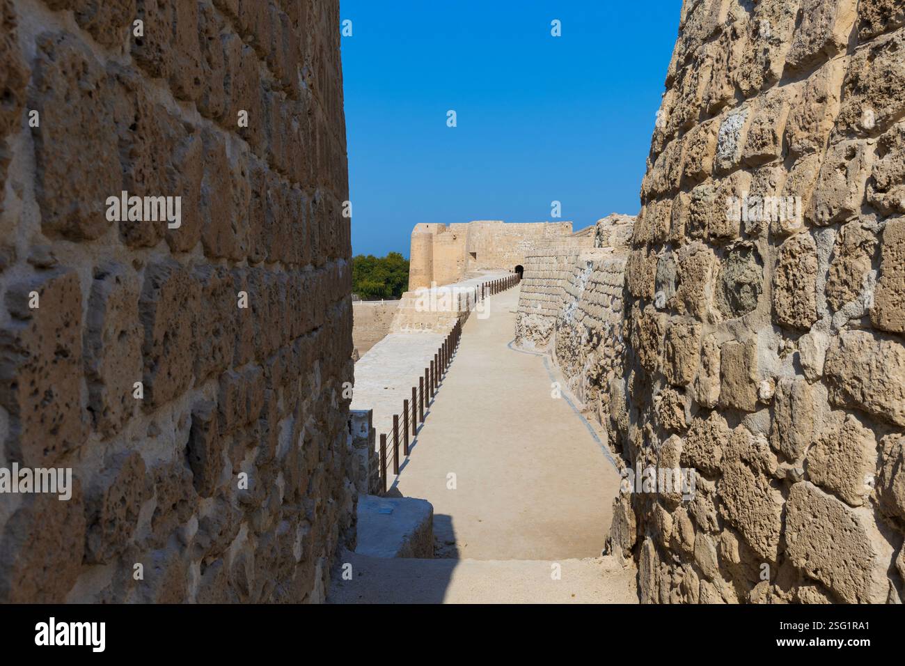 Qal'at al-Bahrain also known as Bahrain Fort or Portuguese Fort, a ...