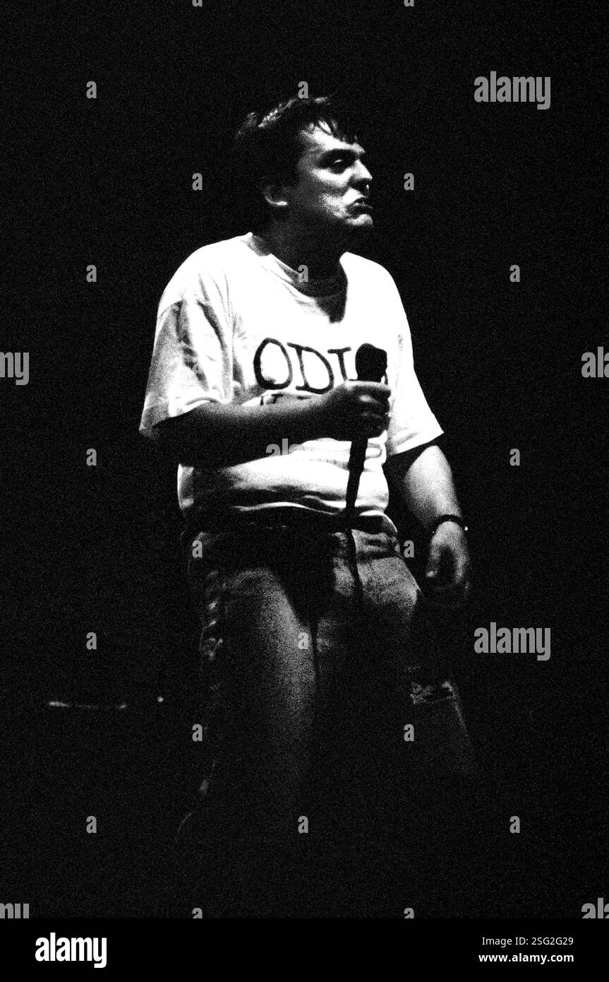 Milan Italy 20/06/1990: Roberto Antoni alias Freak Antoni singer of the ...