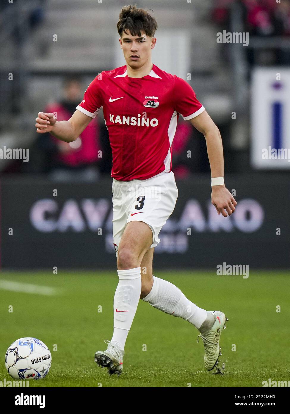 ALKMAAR - Wouter Goes of AZ Alkmaar during the Dutch Eredivisie match ...