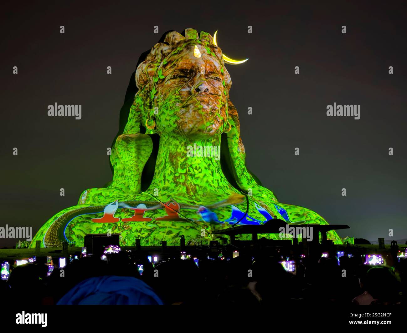 Sadhguru's (Jagadish Vasudev) Isha Yoga Center has a 112 foot statue of ...