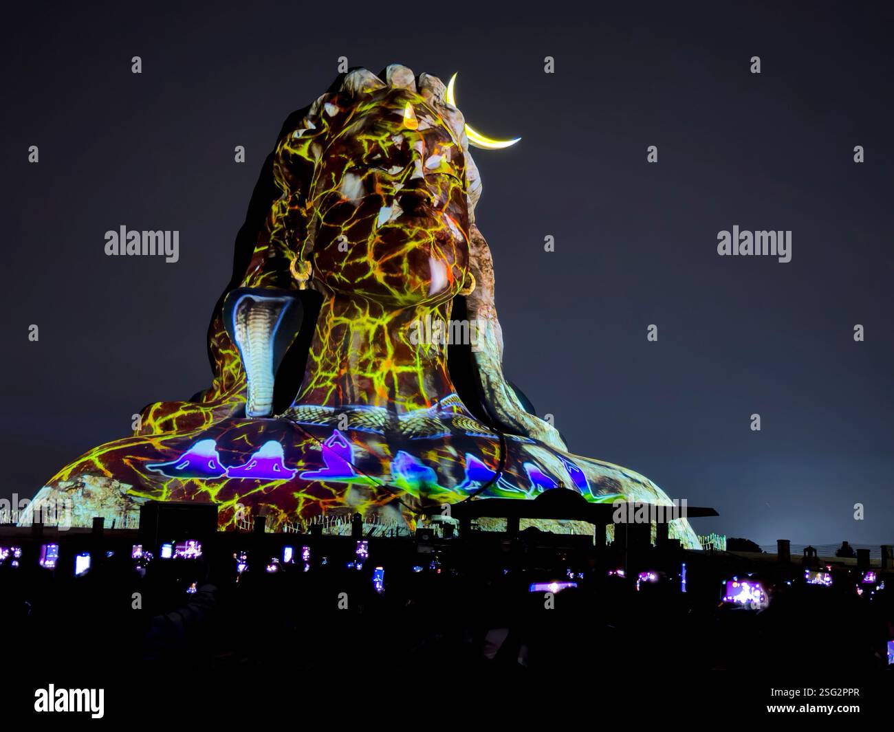 Sadhguru's (Jagadish Vasudev) Isha Yoga Center has a 112 foot statue of ...