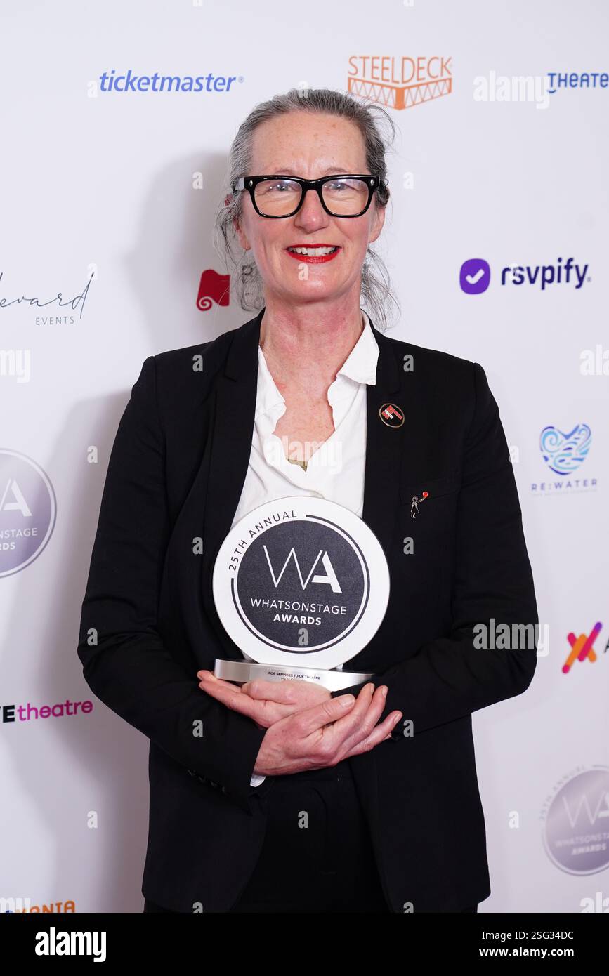 Paule Constable, winner for For Services to UK Theatre at the 25th ...