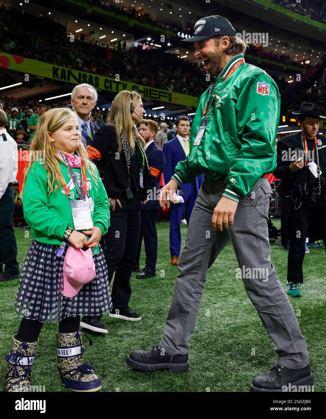 New Orleans, United States. 09th Feb, 2025. Actor and filmmaker Bradley ...