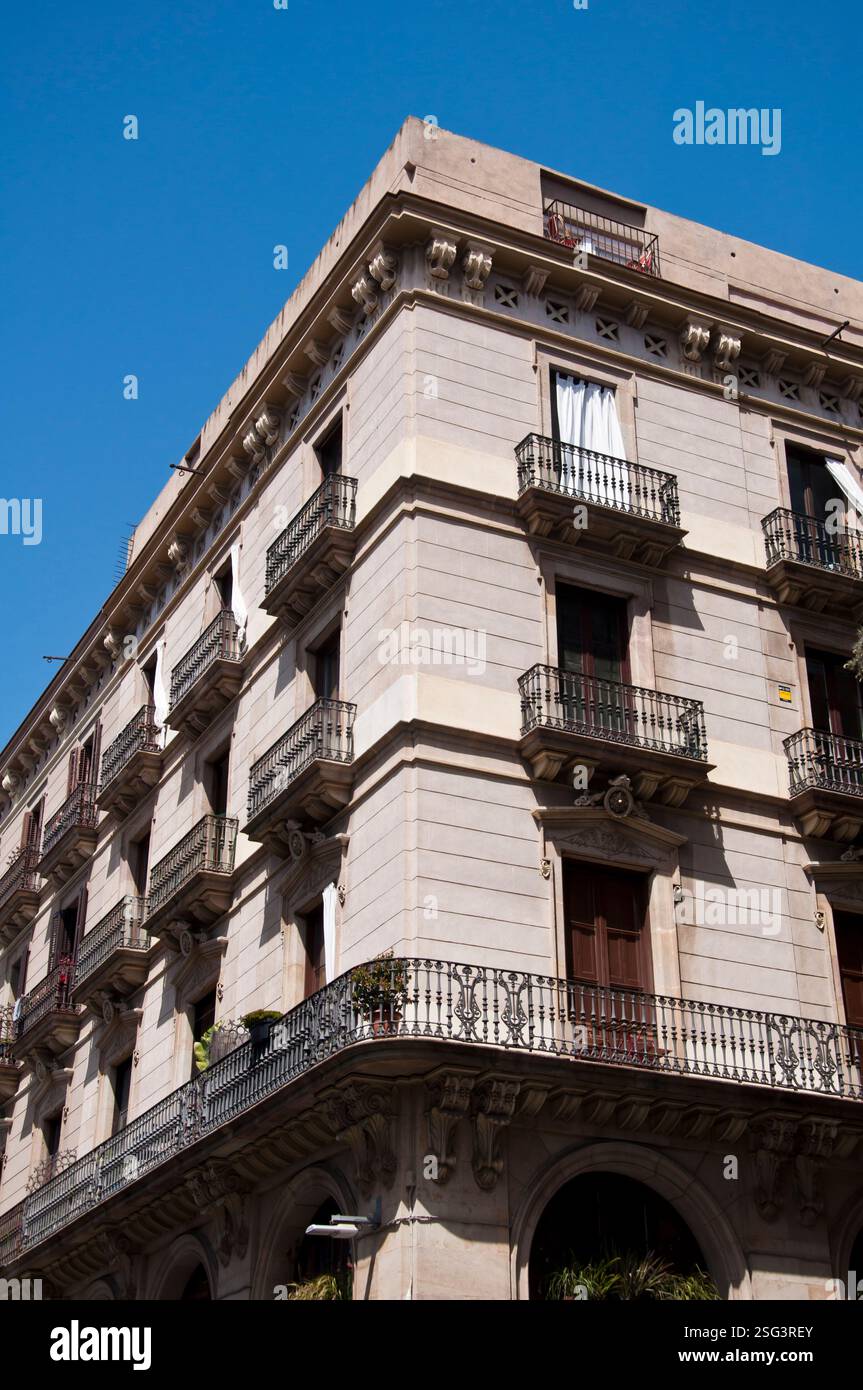 Typical block houses designed by José Fontseré in Borne District ...