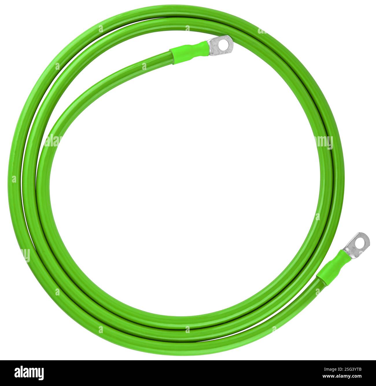 Quality power cable with battery terminals. Durable conductor ...