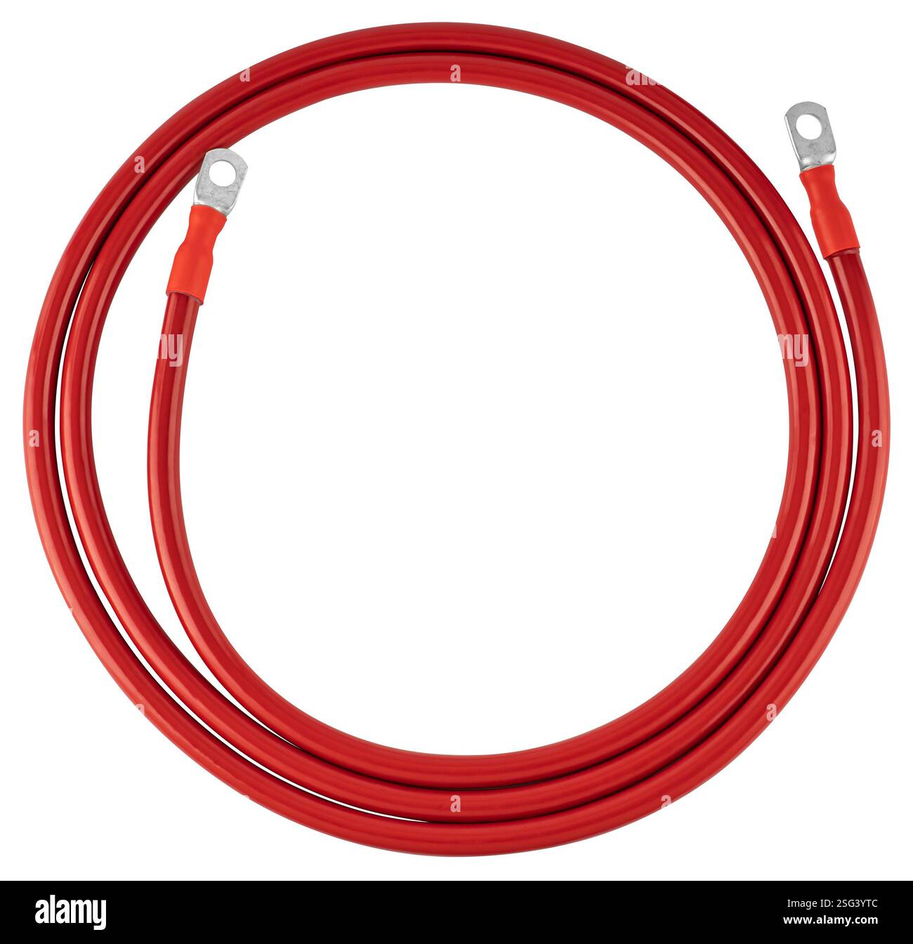 Power cable with terminals for battery connection. Provides reliable ...