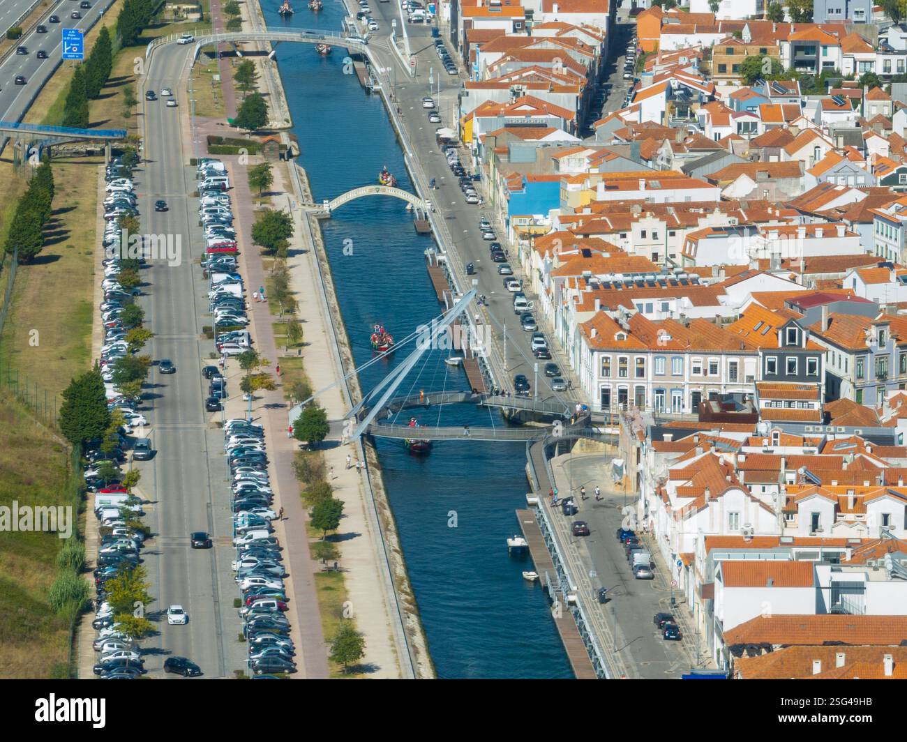 Circular Pedestrian Bridge, also known as Ponte do Laco, is a ...