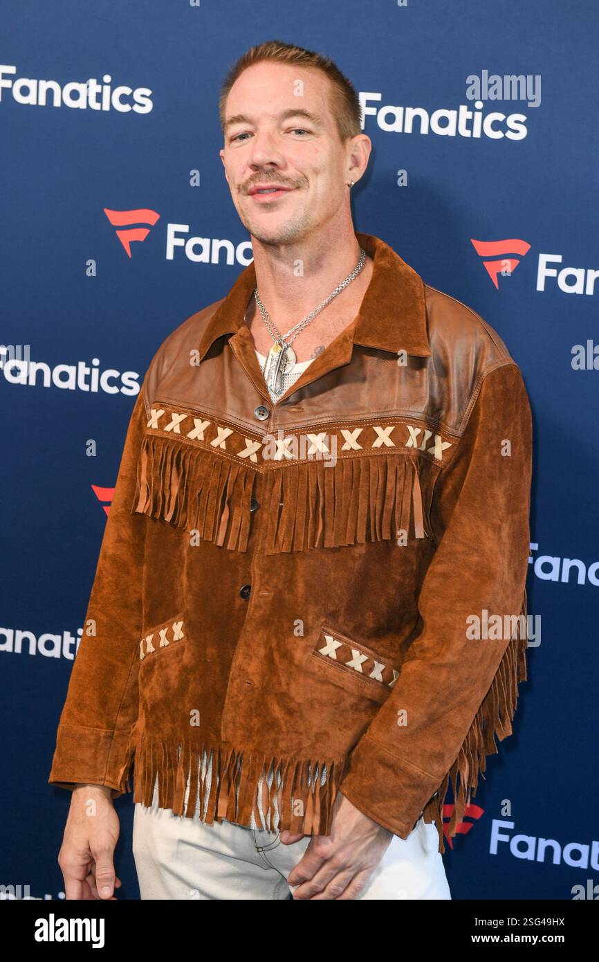 New Orleans, USA. 09th Feb, 2025. Diplo attends the 2025 Fanatics Super ...