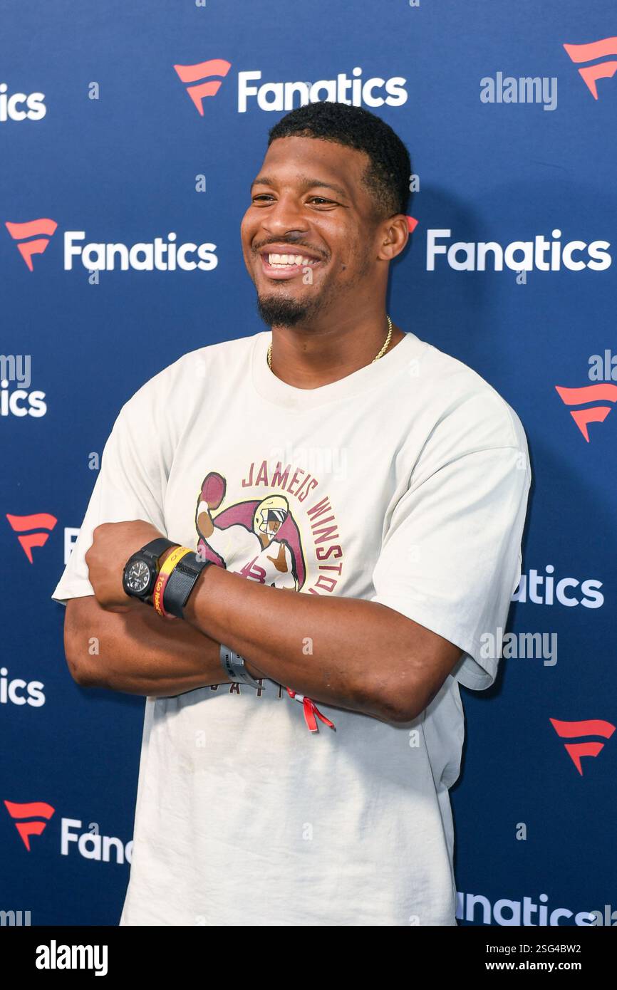 New Orleans, USA. 09th Feb, 2025. Jameis Winston attends the 2025 ...