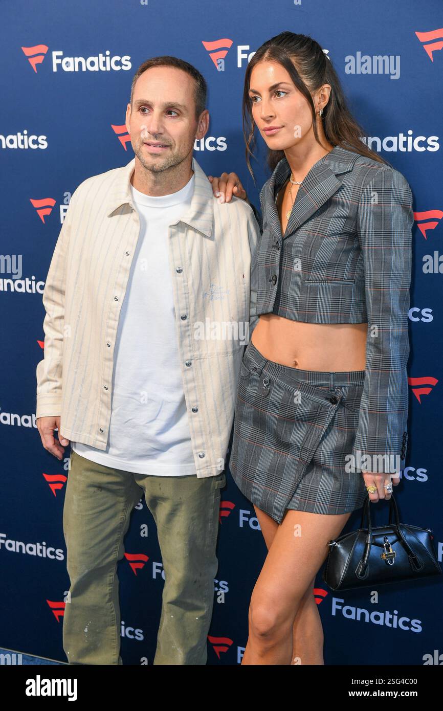 New Orleans, USA. 09th Feb, 2025. Michael Rubin, Camille Olivia Fishel ...
