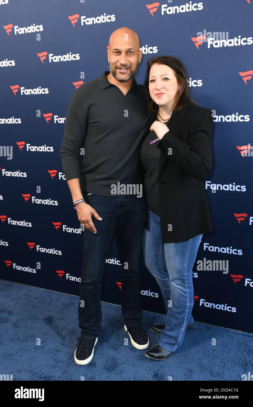 New Orleans, USA. 09th Feb, 2025. Keegan-Michael Key, Elle Key attend ...