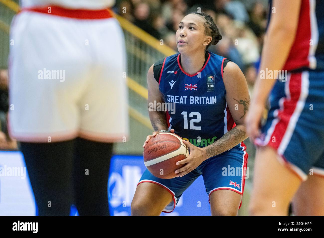 Gentofte, Denmark. 09th Feb, 2025. Savannah Wilkinson (12) of Great ...