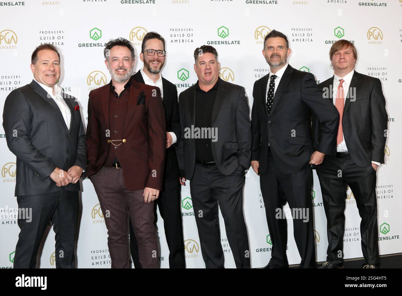 Century City, USA. 8, February, 2024. Pictured left to right, Jeff ...