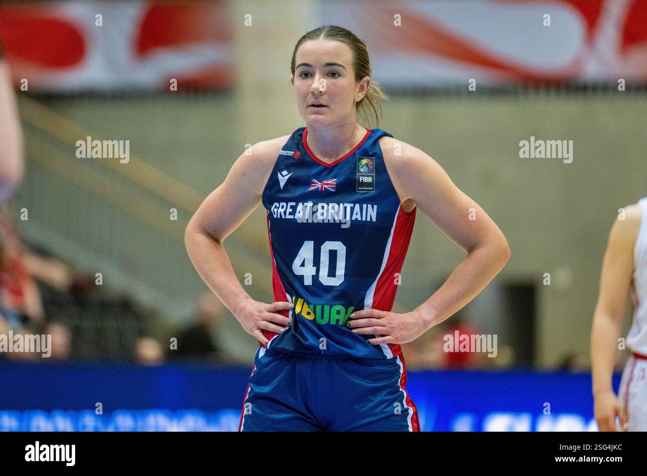 Gentofte, Denmark. 09th Feb, 2025. Sam Ashby (40) of Great Britain seen ...