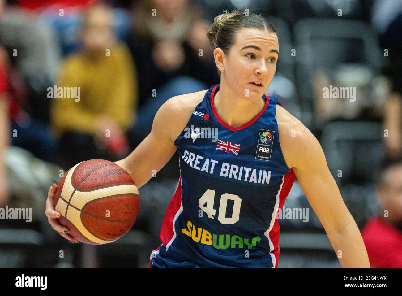 Gentofte, Denmark. 09th Feb, 2025. Sam Ashby (40) of Great Britain seen ...