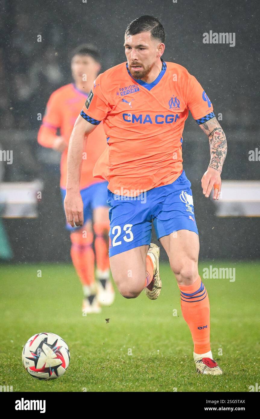 Pierre-Emile HOJBJERG of Marseille during the French championship Ligue ...