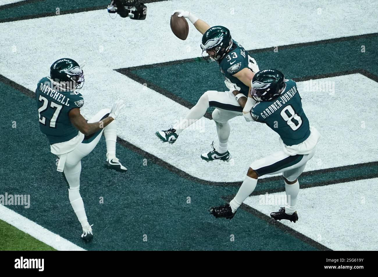 New Orleans, United States. 09th Feb, 2025. Philadelphia Eagles ...
