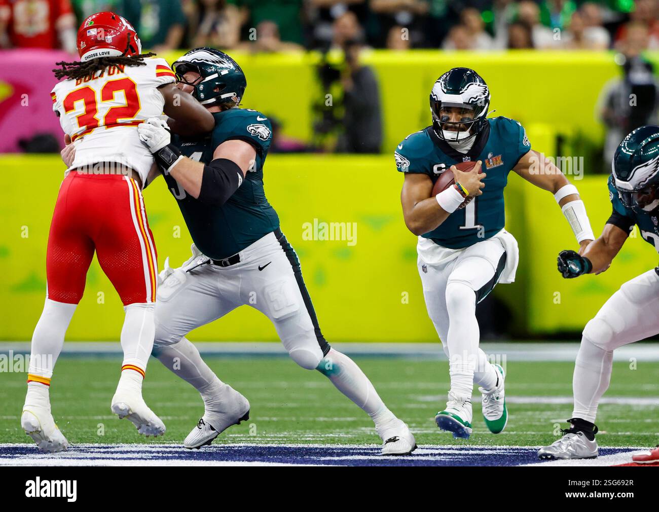 New Orleans, United States. 09th Feb, 2025. Philadelphia Eagles ...