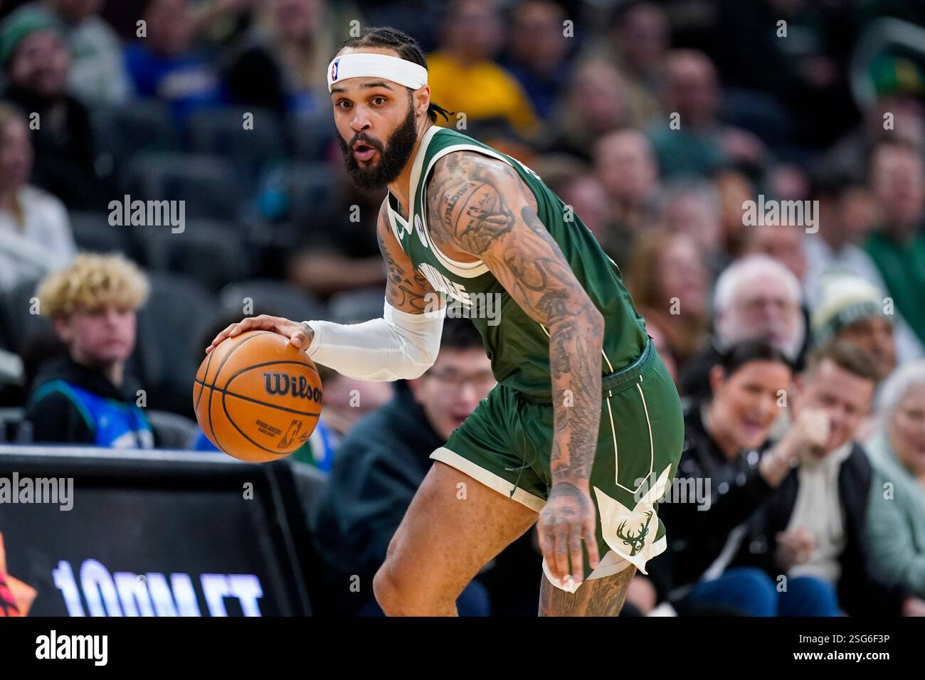 Milwaukee Bucks' Gary Trent Jr. (5) against the Philadelphia 76ers ...