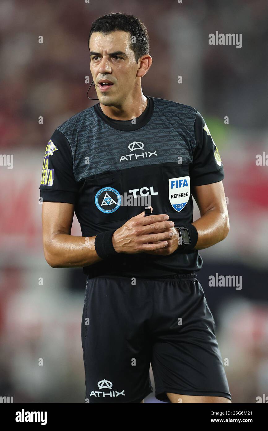 Buenos Aires, Argentina. 08th Feb, 2025. Argentine referee Leandro Rey ...