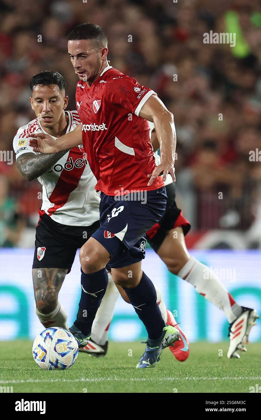 Buenos Aires, Argentina. 08th Feb, 2025. Independiente's midfielder ...