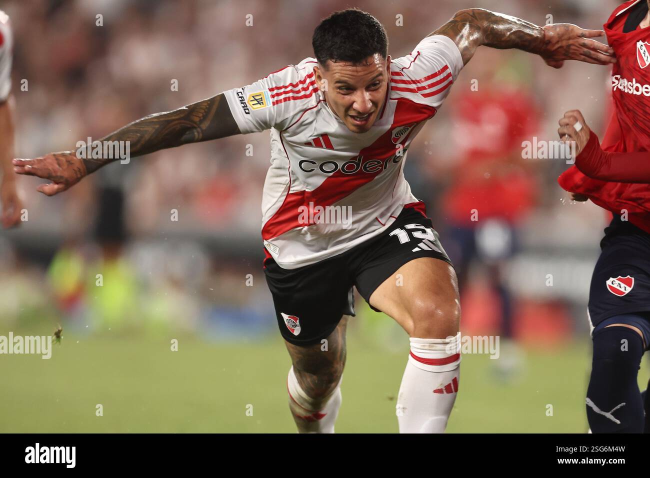 Buenos Aires, Argentina. 08th Feb, 2025. River Plate's forward ...